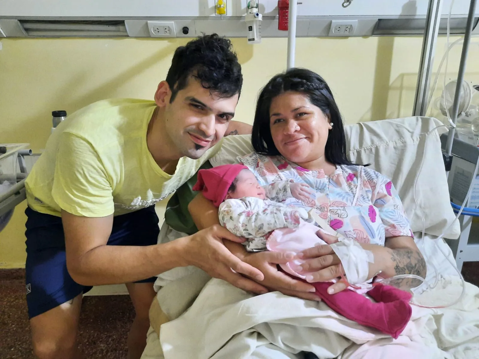 NACIÓ EL PRIMER BEBE DEL AÑO EN LAS ROSAS