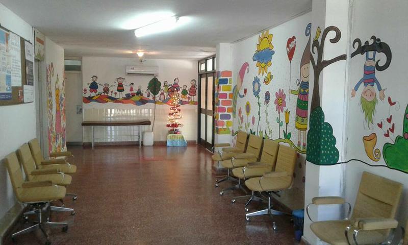 EL GRUPO DONA VIDA PINTÓ LA SALA DE VACUNACIÓN DEL SAMCO